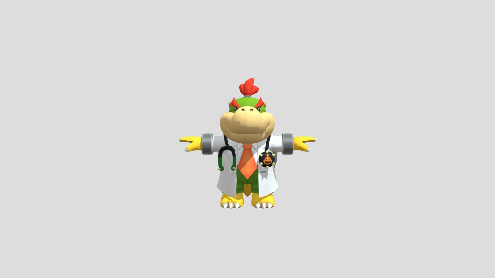 Dr Bowser Jr - Download Free 3D model by tirrellclark.75 [8aa014e ...