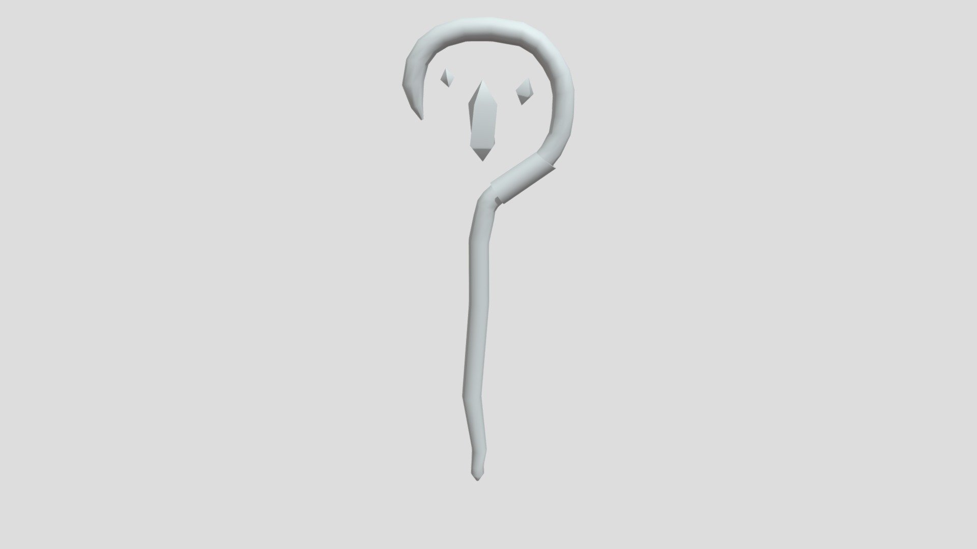 Magic Staff - Low Poly - 3D model by castiielly [8aa0b5e] - Sketchfab