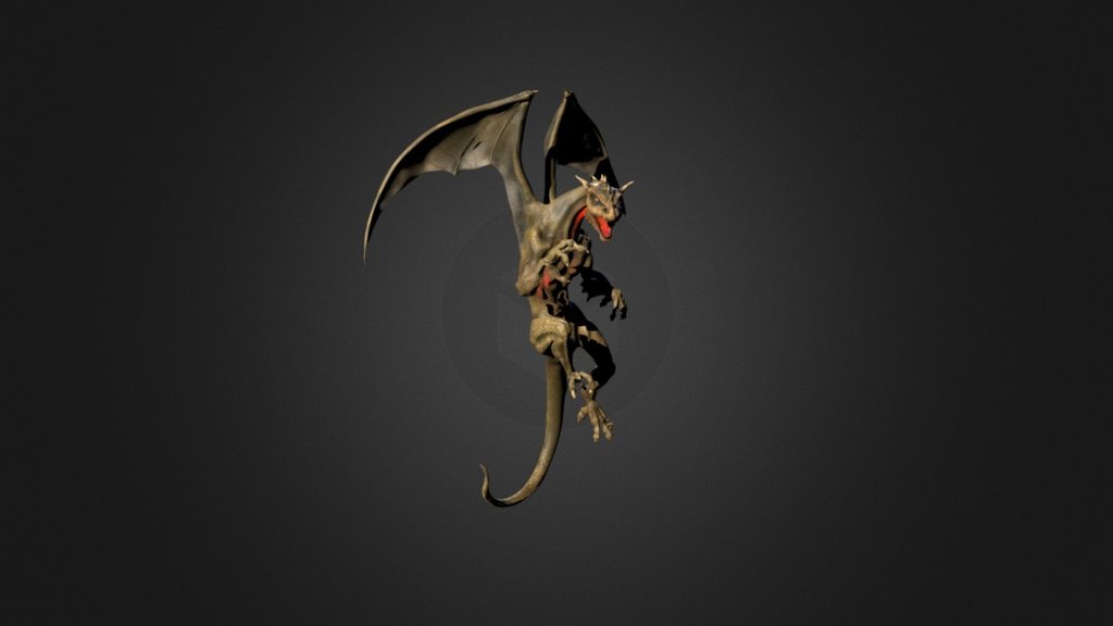 dragon - 3D model by sirigel [8aa2e28] - Sketchfab