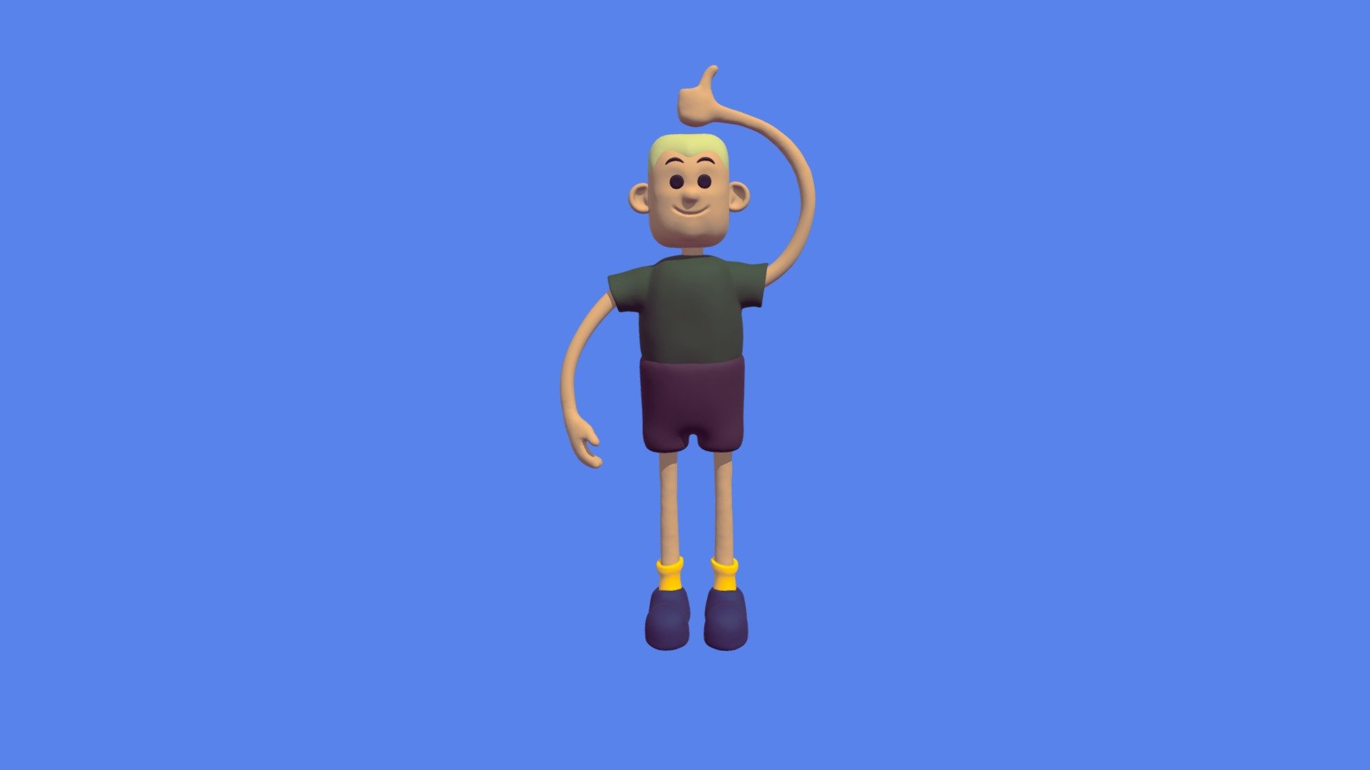 Thumbs Up Man - 3D model by Shapelab [8aa3b36] - Sketchfab