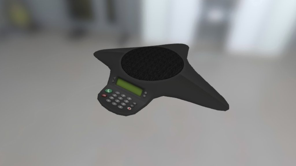 Conference Telephone - 3D model by jskagrafn [8aa5862] - Sketchfab