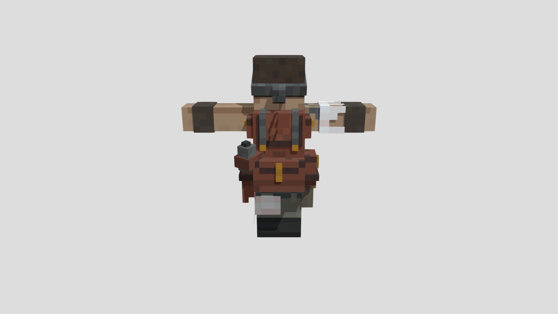 Human bandit - 3D model by Nightfoxy3D (@Nightfoxymc) [8aa7408] - Sketchfab