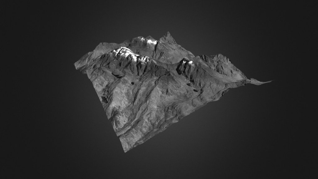 Rwenzori glaciers - 3D model by Jonathan Chipman (@jonathan.chipman ...