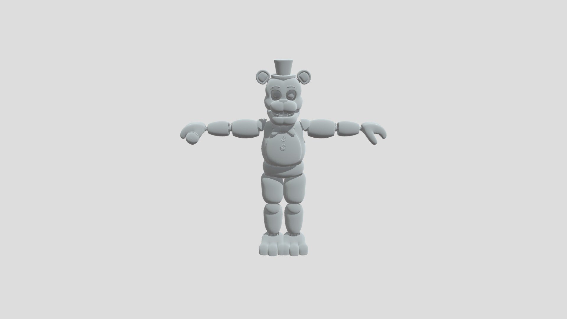 Goldnefreddy - Download Free 3D model by Gutbear (@Moltenboi124) [8aa7956] - Sketchfab
