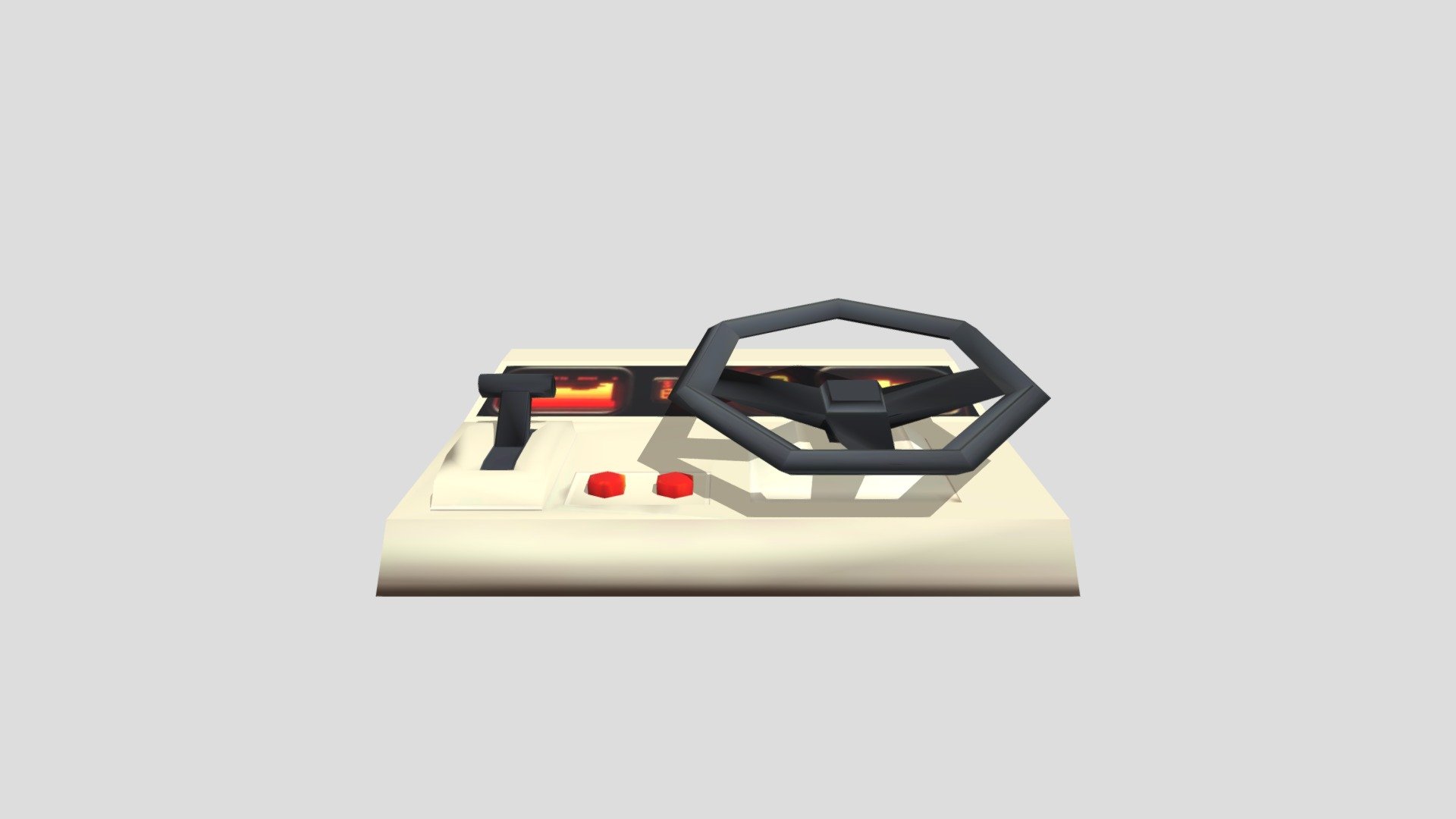 Retro Driving Wheel Controller - Download Free 3D model by RooMan93 ...