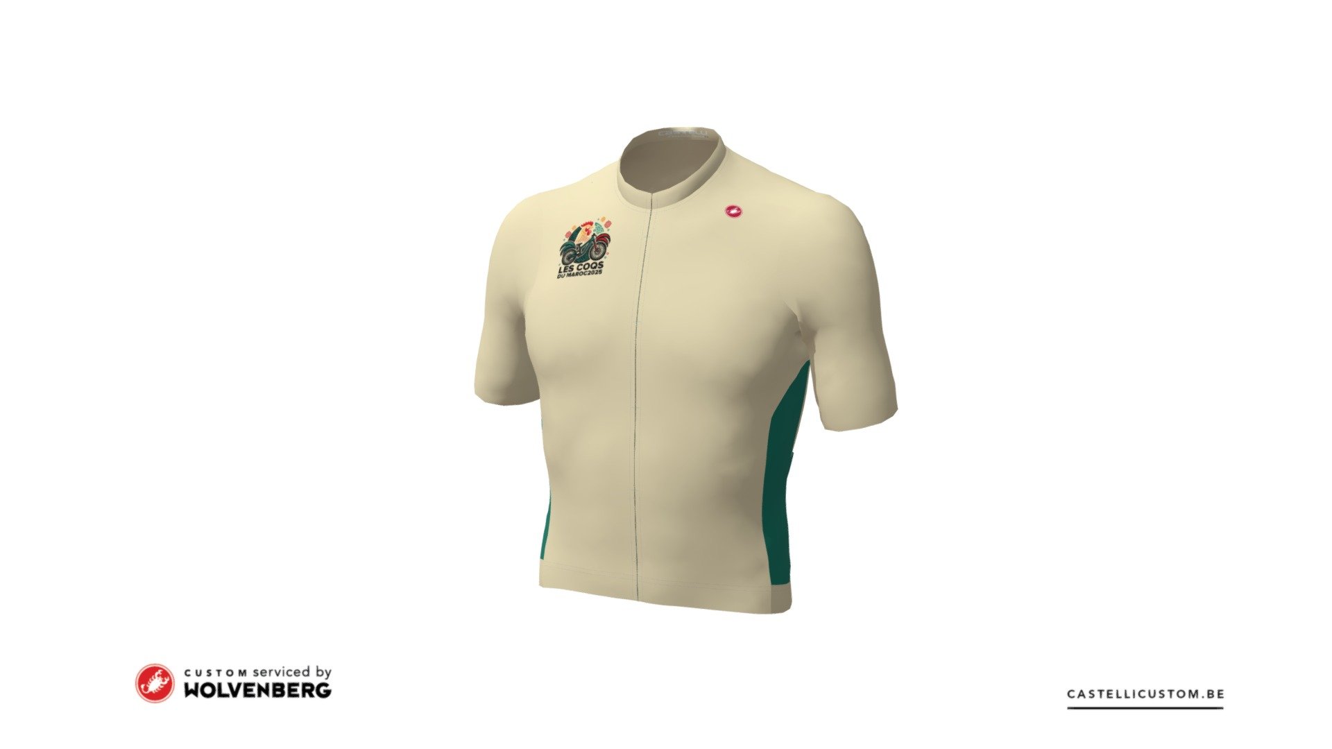 Castelli Custom x Les Coqs 4300643 v5 - 3D model by Castelli & Sportful ...