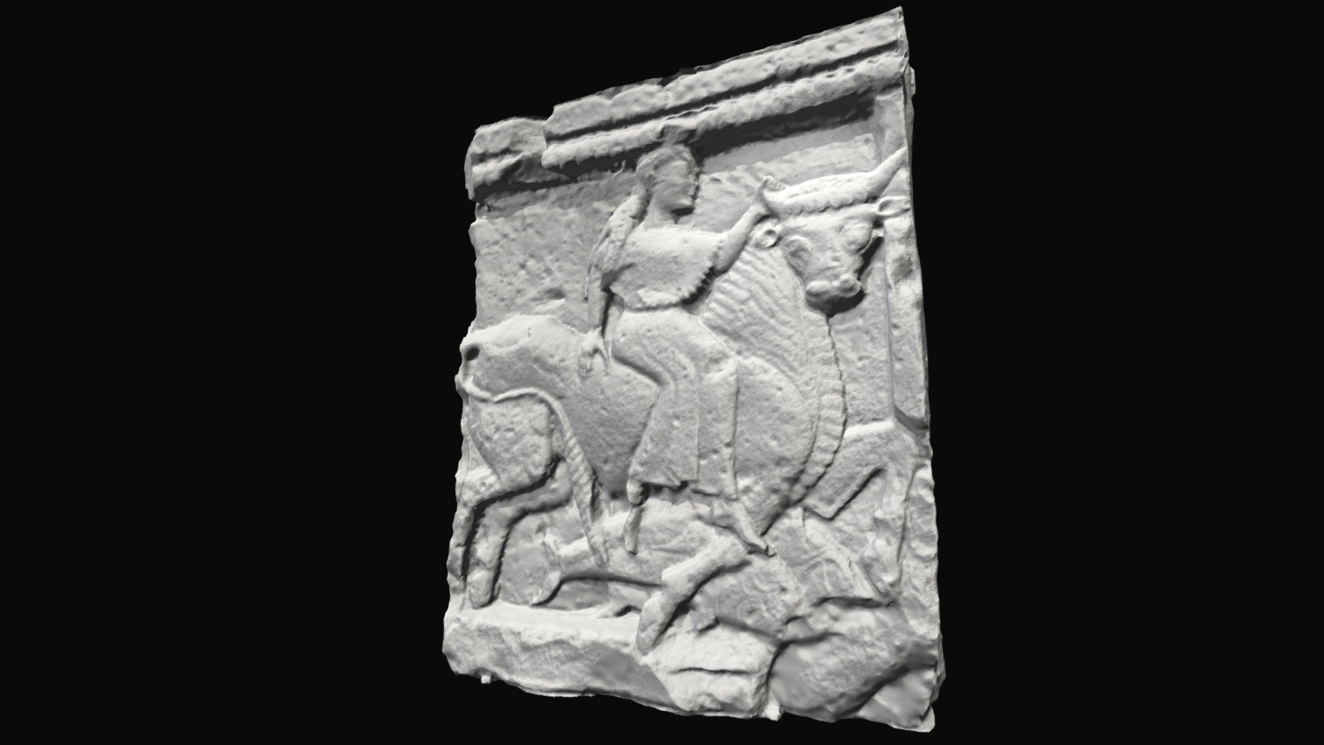 Metope, from Temple Y in Selinus - 3D model by House of European ...