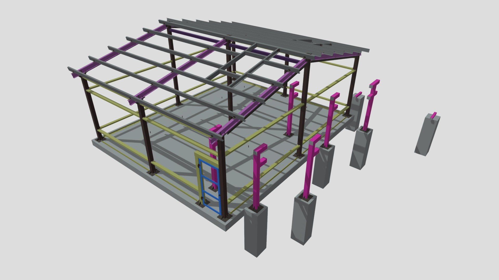 Canopy - Download Free 3D model by iliayurchenkov [8aad226] - Sketchfab