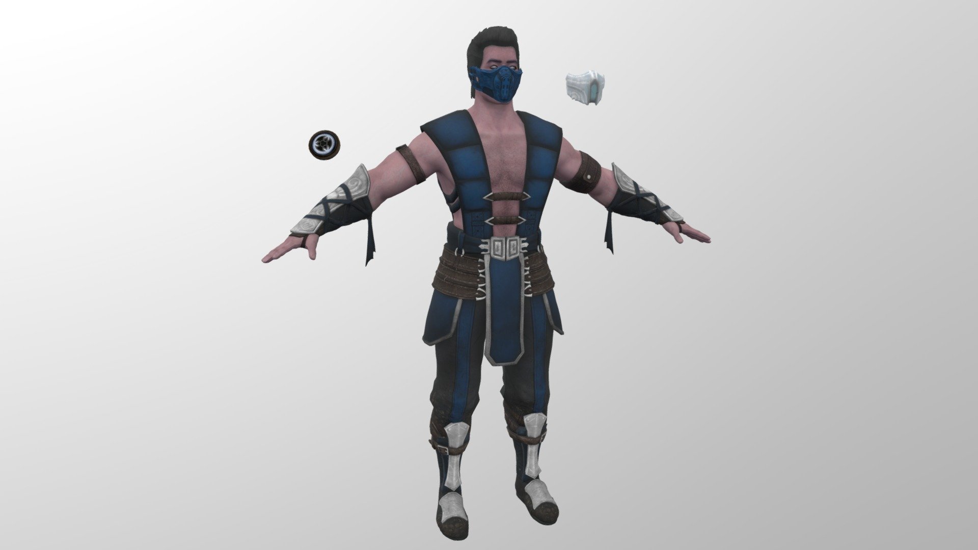 Sub Zero (MKX Comics): Redone - 3D model by FrostBoy12 [8aad9ee] - Sketchfab