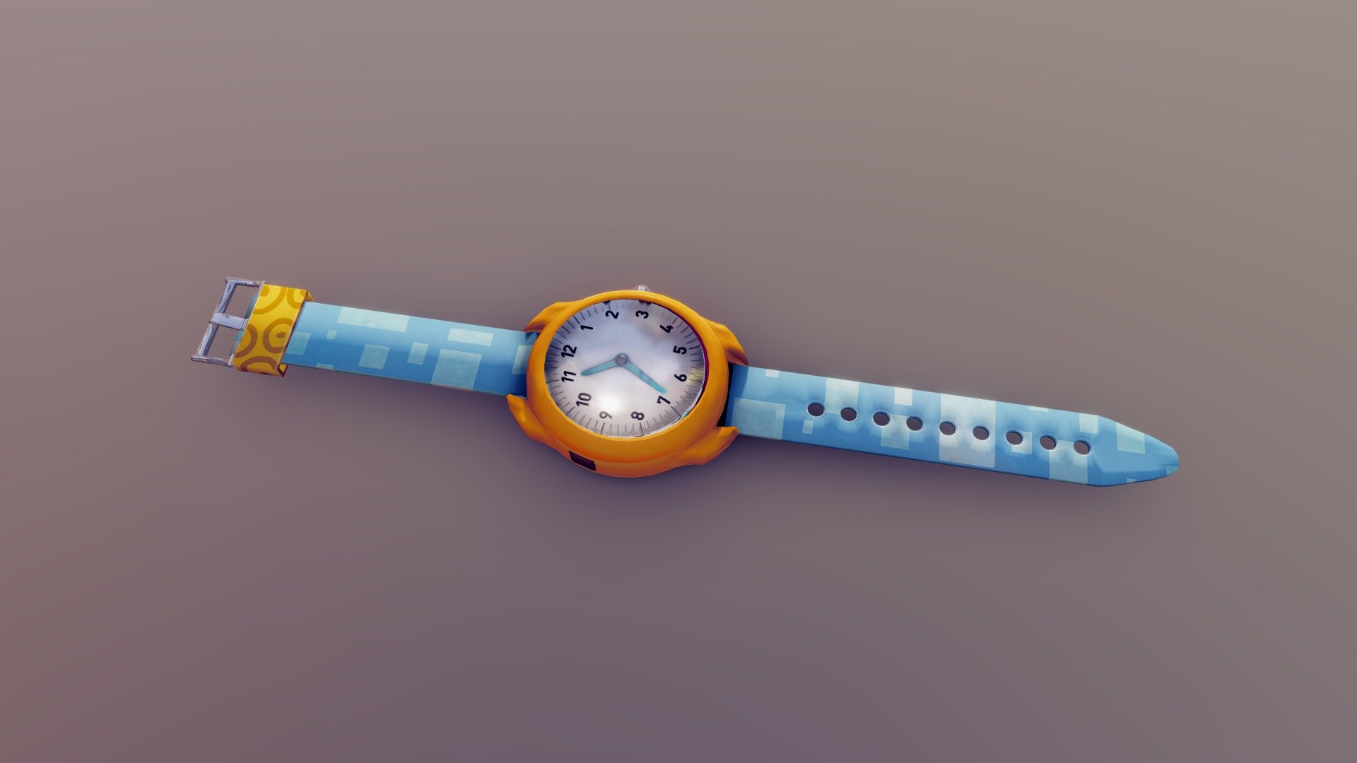 old retro watch - 3D model by Aimée (@A.Jacob) [8aaee71] - Sketchfab