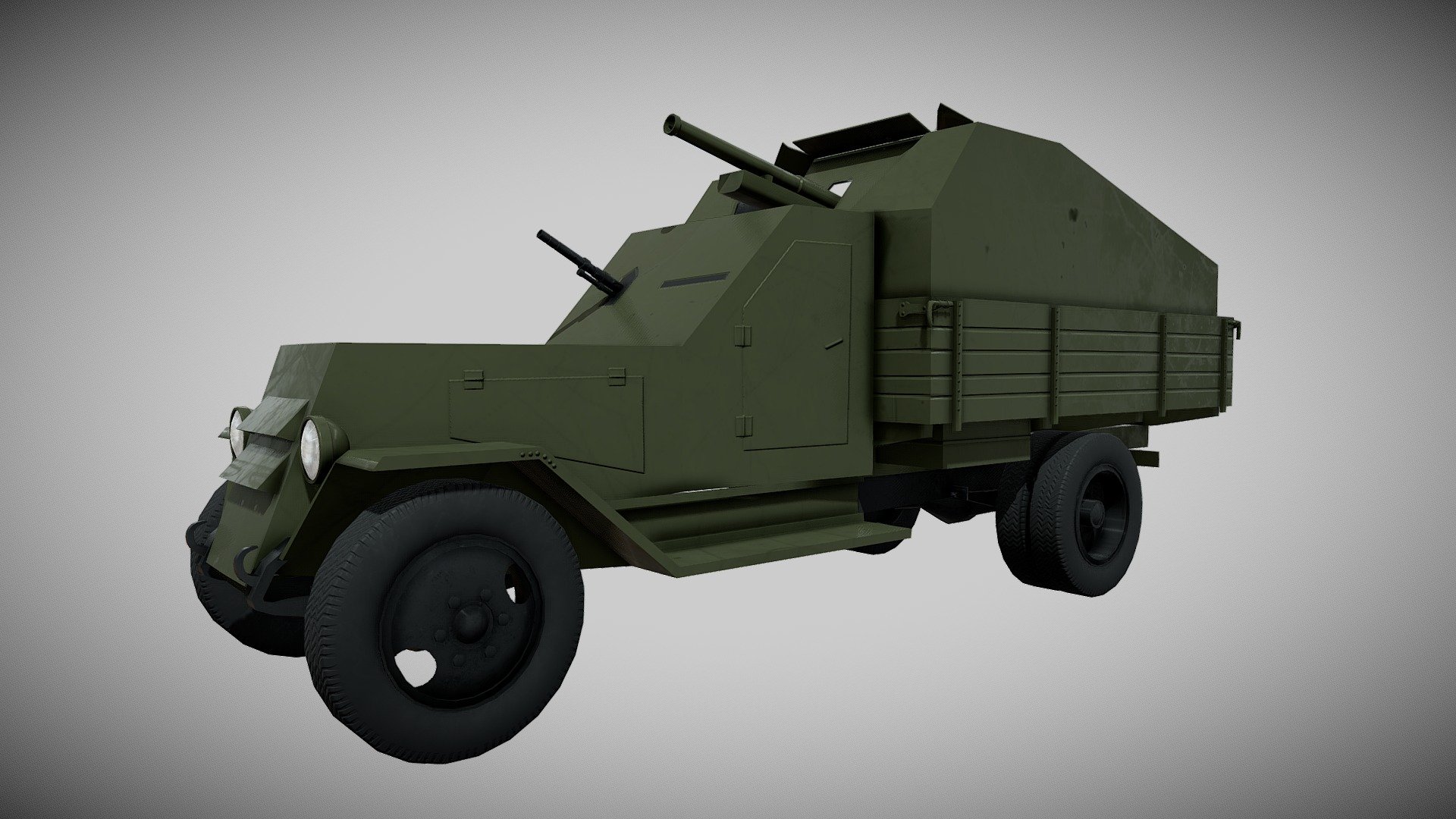 ZIS - 5 - 3D model by AkSdev [8aafcfc] - Sketchfab