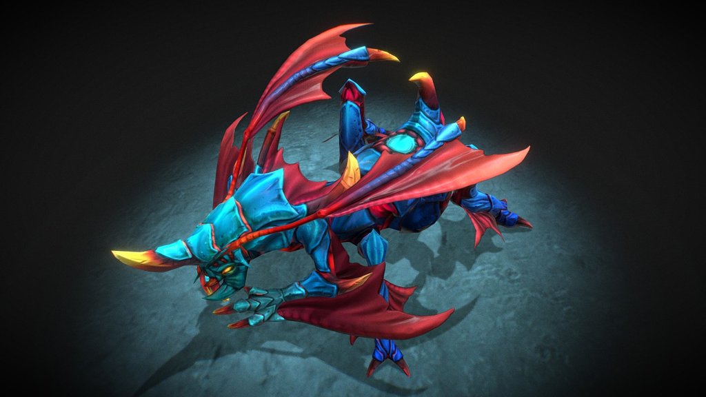 Time Dragon - 3D model by vlad_icobet [8ab0e50] - Sketchfab