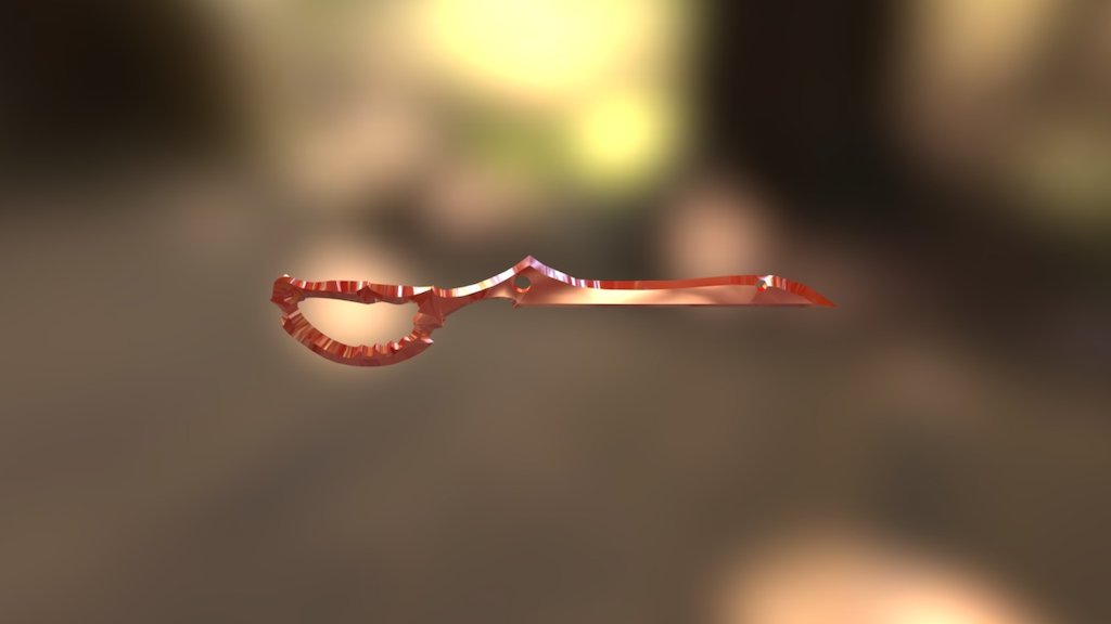 KLK Scissor Blade - Download Free 3D model by jazzpear94 [8ab47ec ...