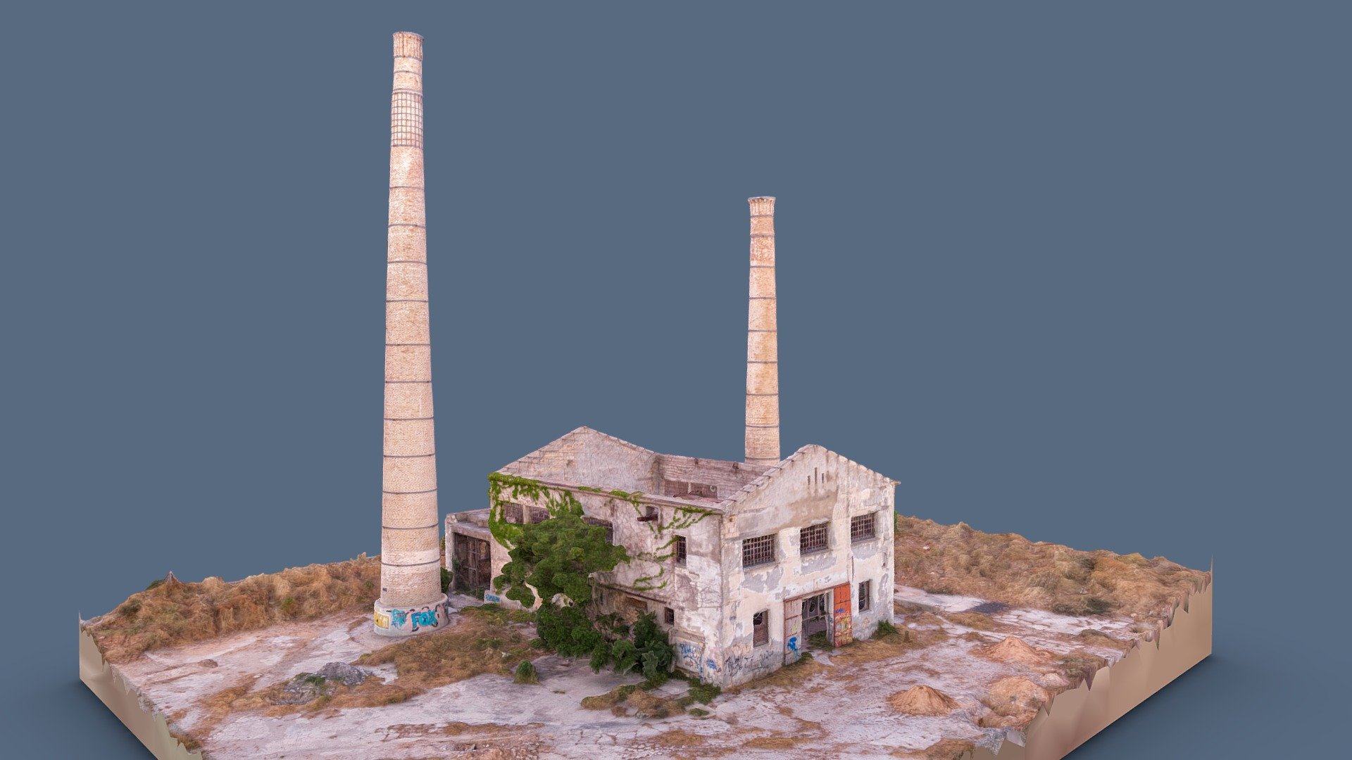 Old Oil Factory Chania Crete - Buy Royalty Free 3D model by Vasilis ...