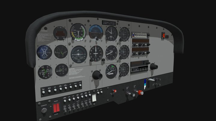 Cessna172 3D models - Sketchfab