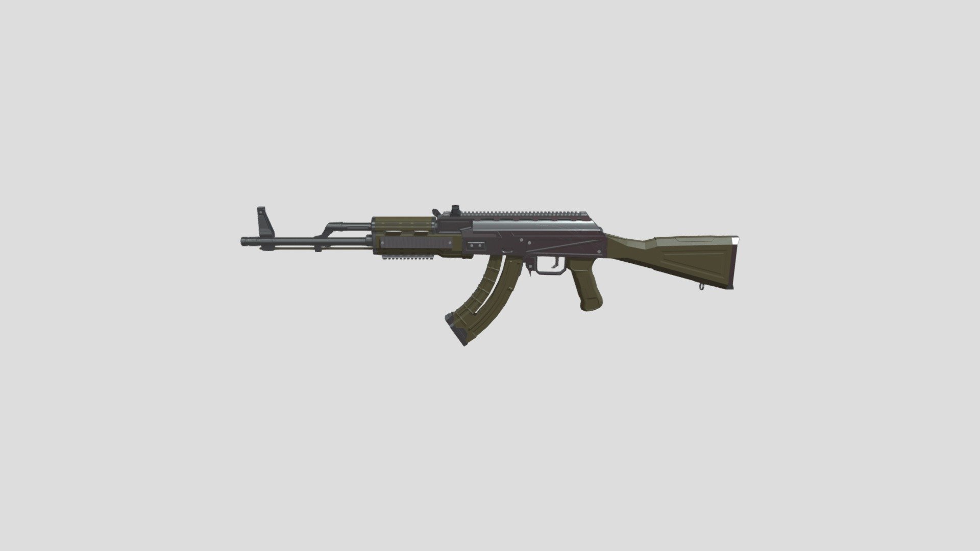 AKM "Reimagined" - 3D model by hunhow (@_hunhow) [8abc353] - Sketchfab