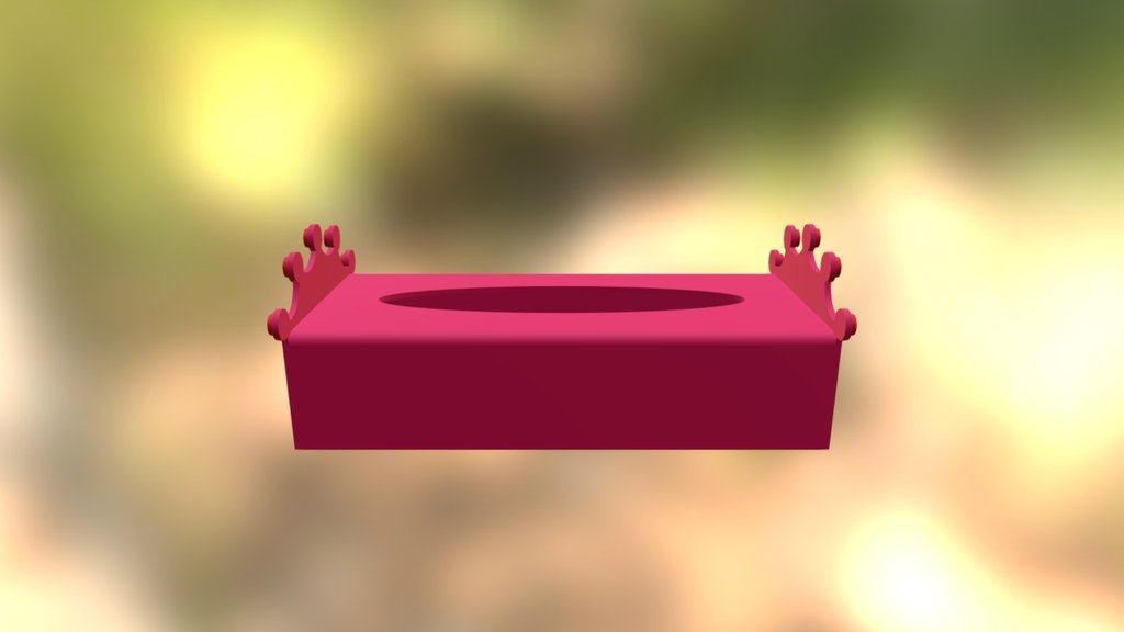 Closed Tissue Box - #05 Princess Edition [Slim] - 3D model by The Plexi ...