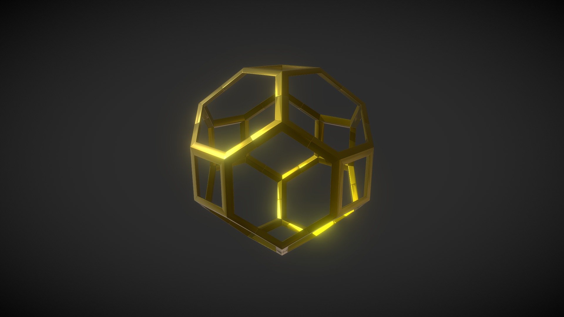 All faceted ball - Download Free 3D model by zhyh1983 [8abdc8f] - Sketchfab