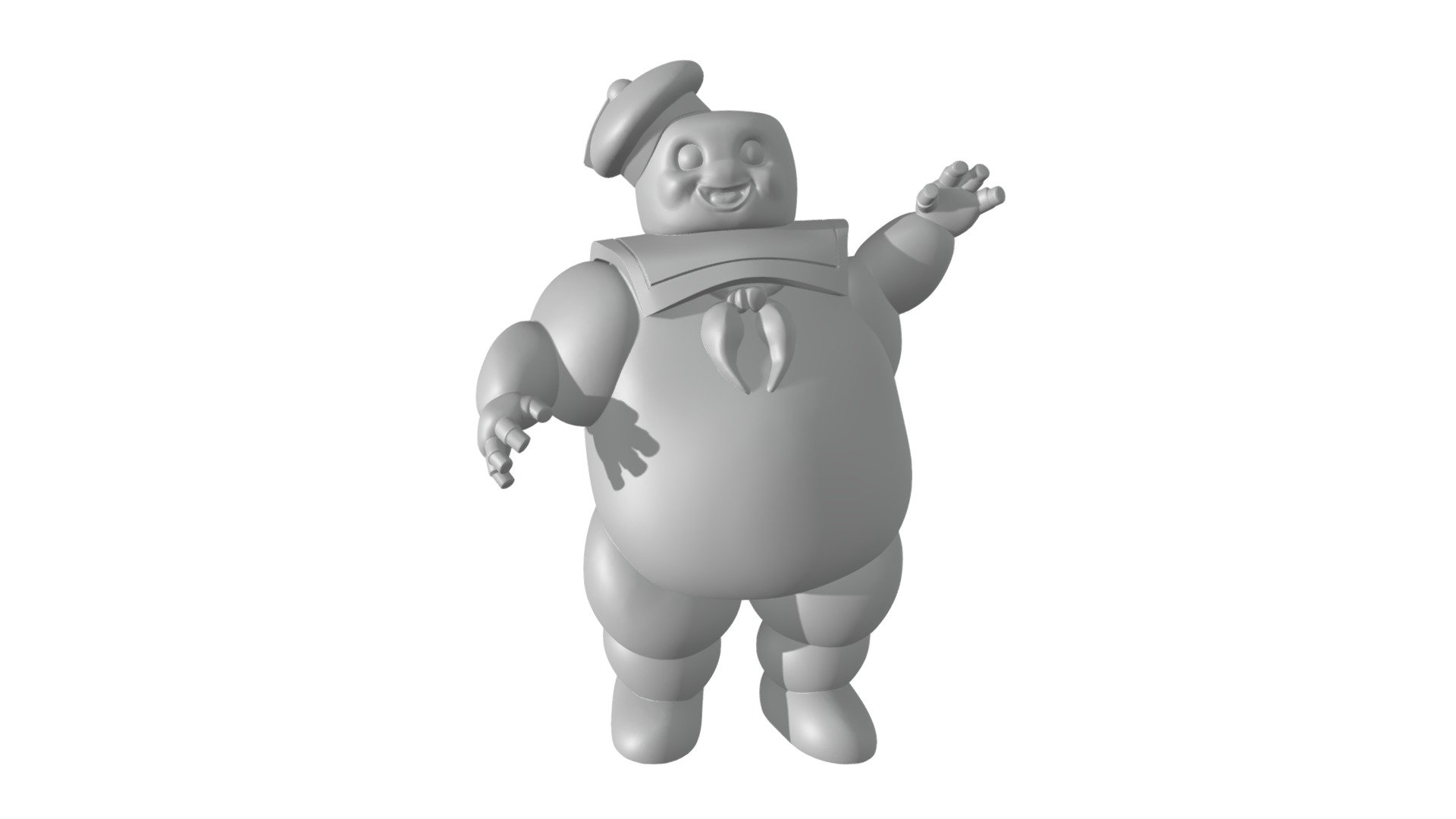 Marshmallow Man Stay Puft - Buy Royalty Free 3D model by Anima artist's ...