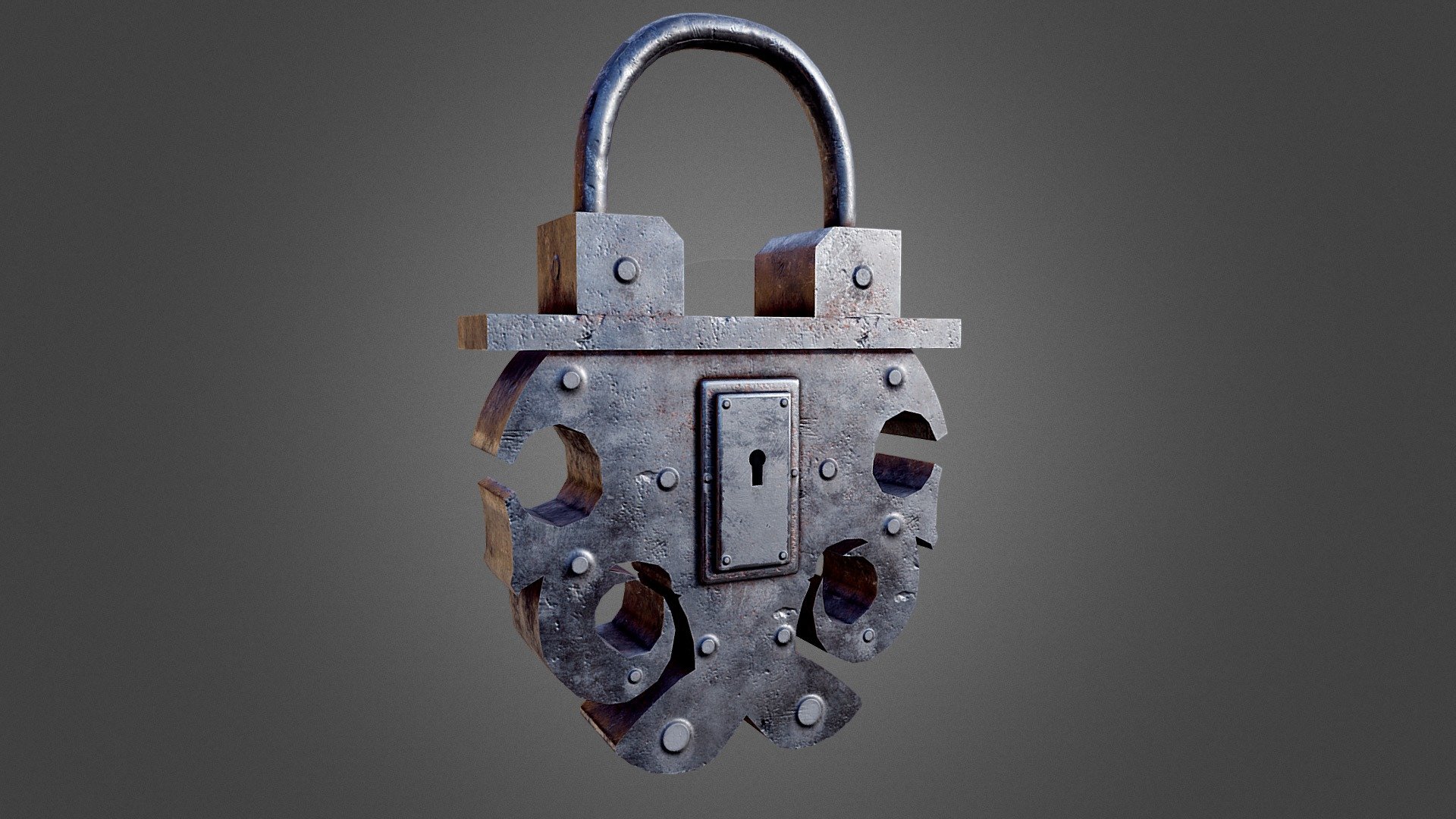 Medieval Lock - Download Free 3D model by MrIllix (@MrBlood) [8abeec8 ...