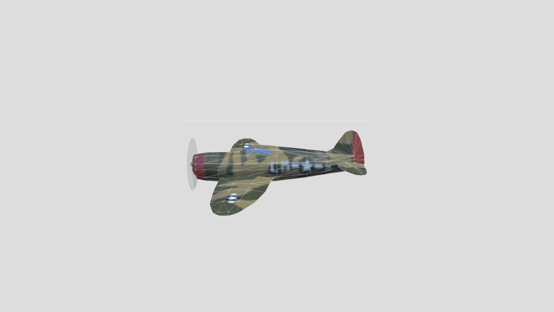 Republic P-47 Thunderbolt - Download Free 3D model by mudroljub ...