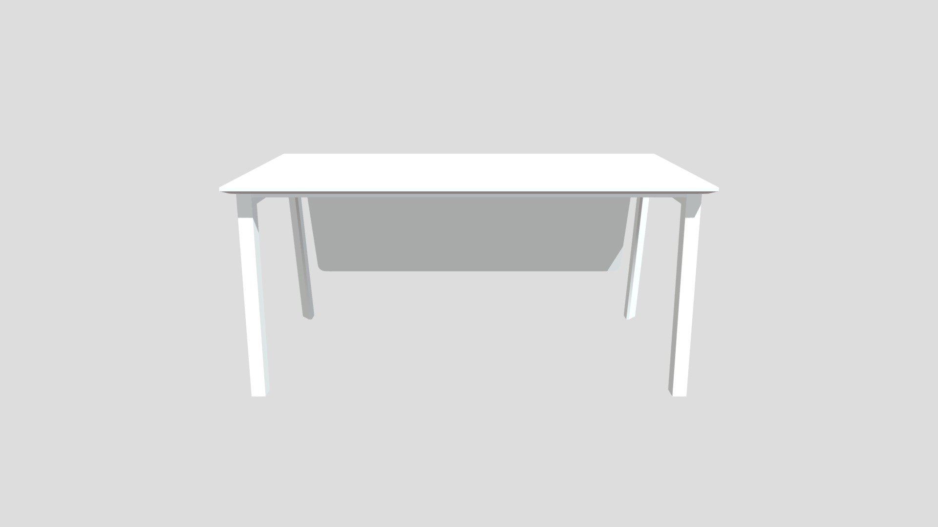 Metal Leg Table - Download Free 3D model by syedsaif.wds [8ac0a78 ...