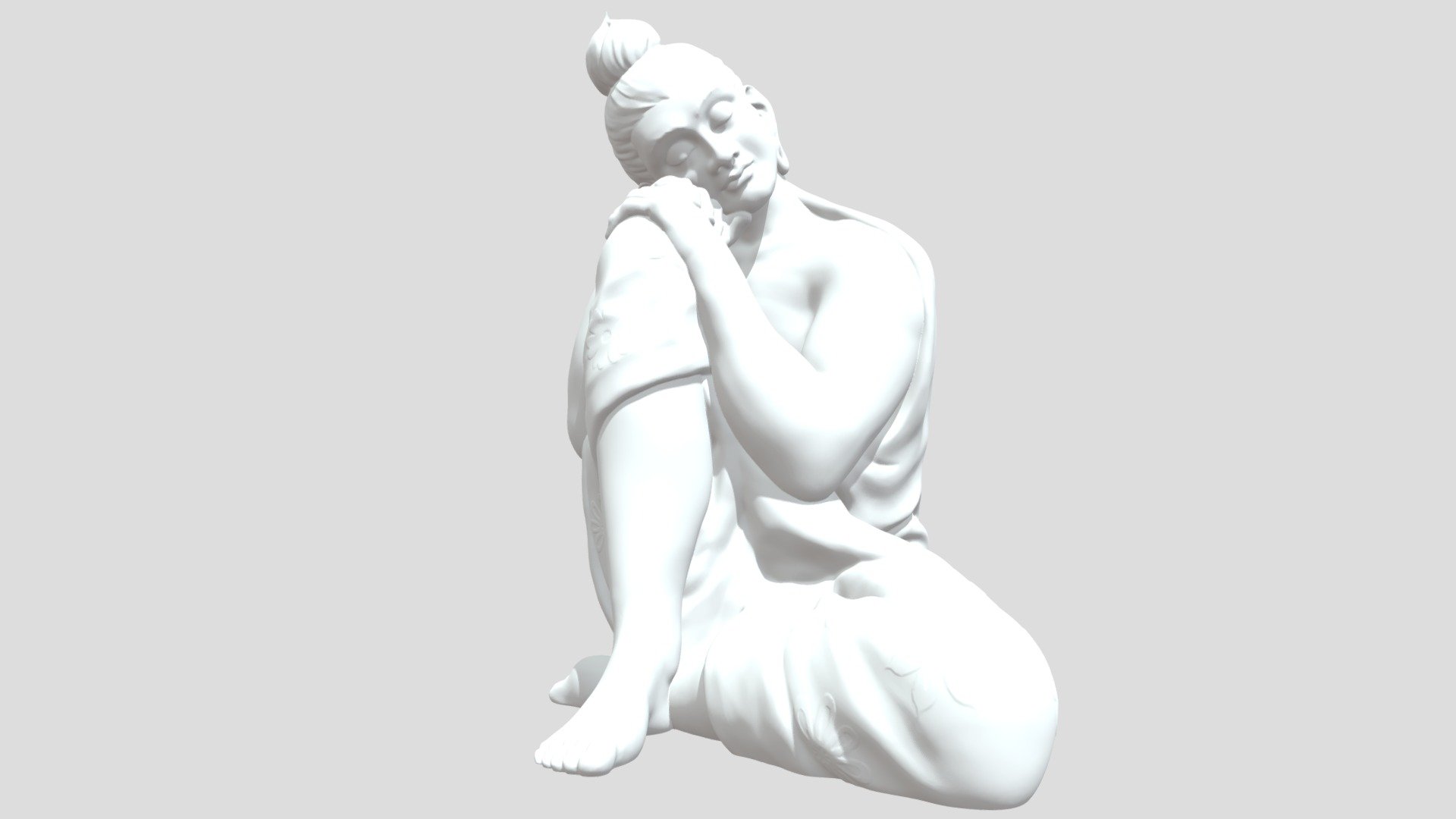 Resting Buddha - Download Free 3D model by Wicked Designs ...