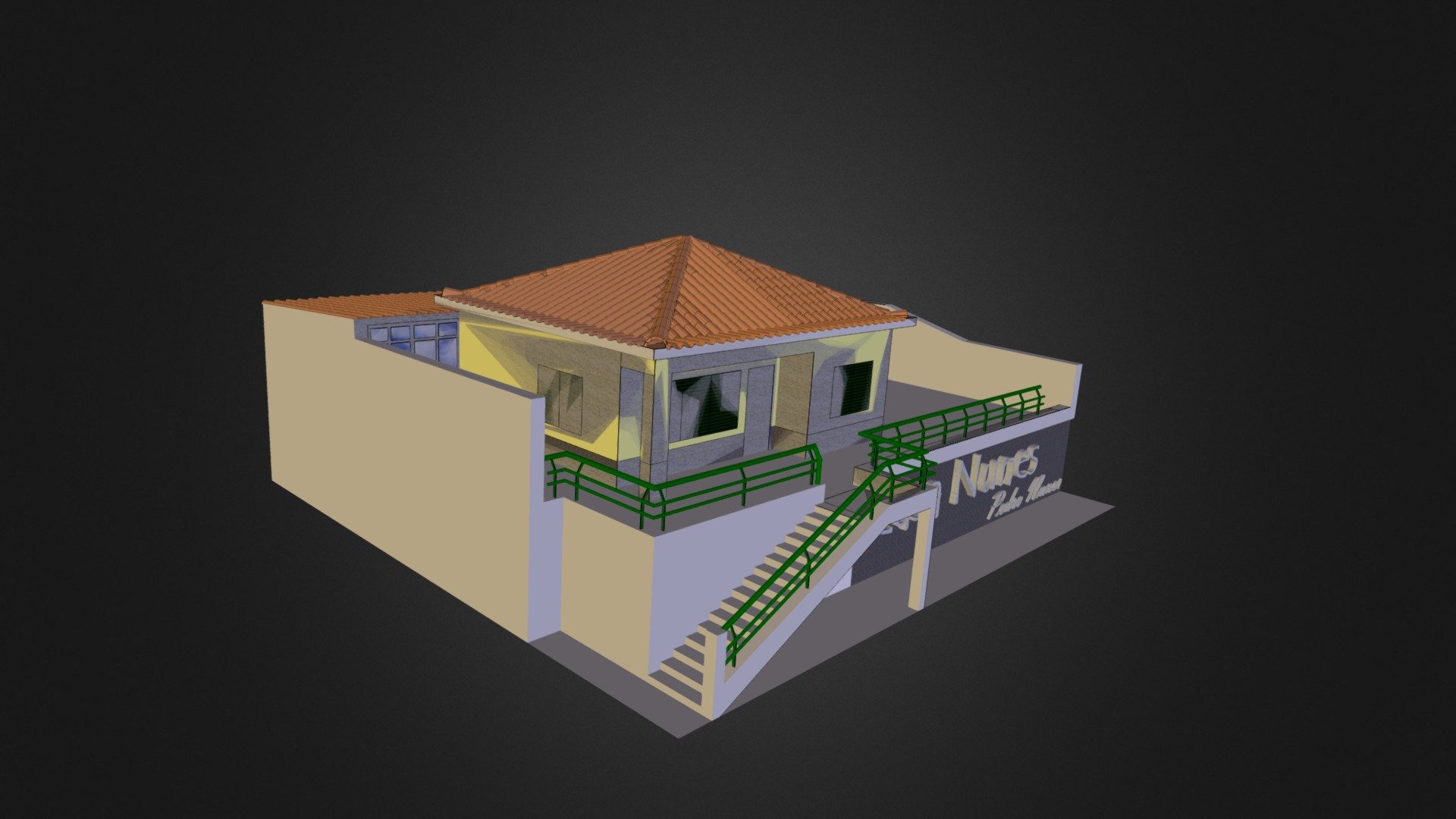 Casa - 3D model by PedroNunes [8ac2e1y] - Sketchfab
