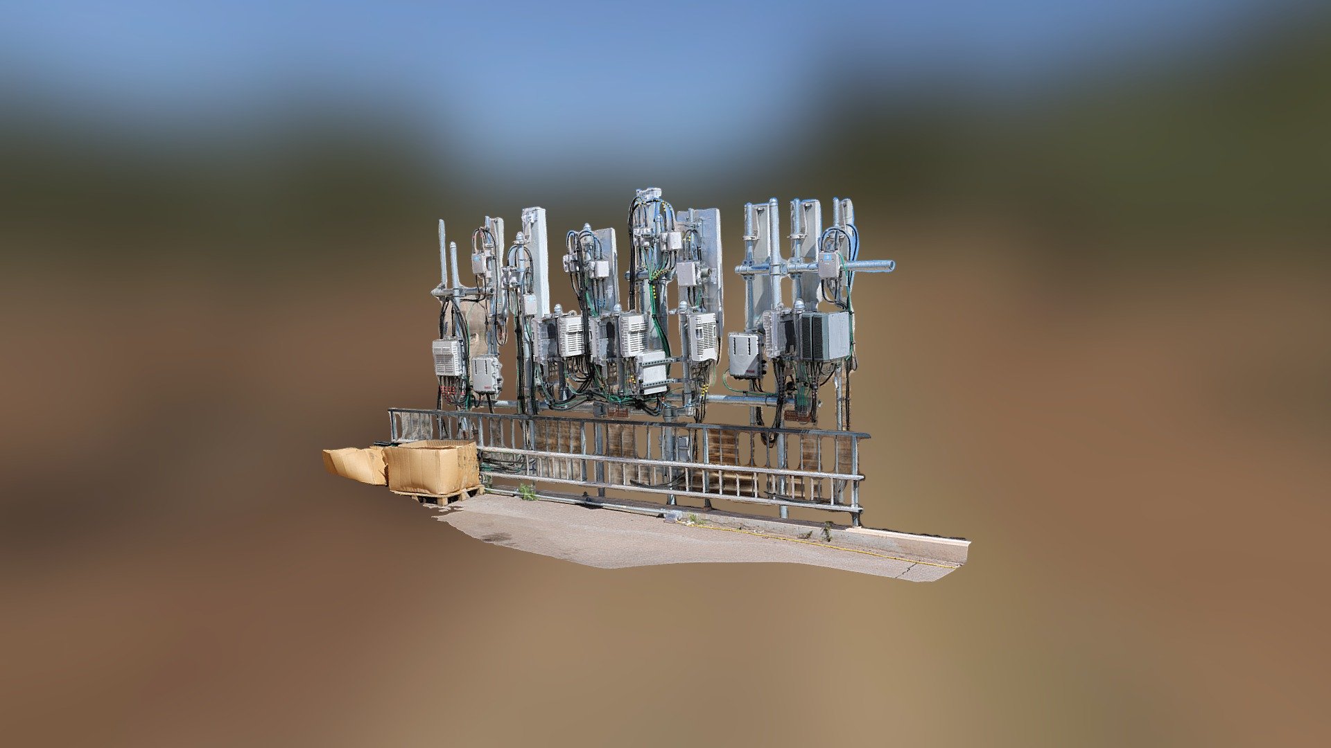 T-Mobile RRU Mockup Simplified 3d Mesh Default - 3D model by EthAerial ...