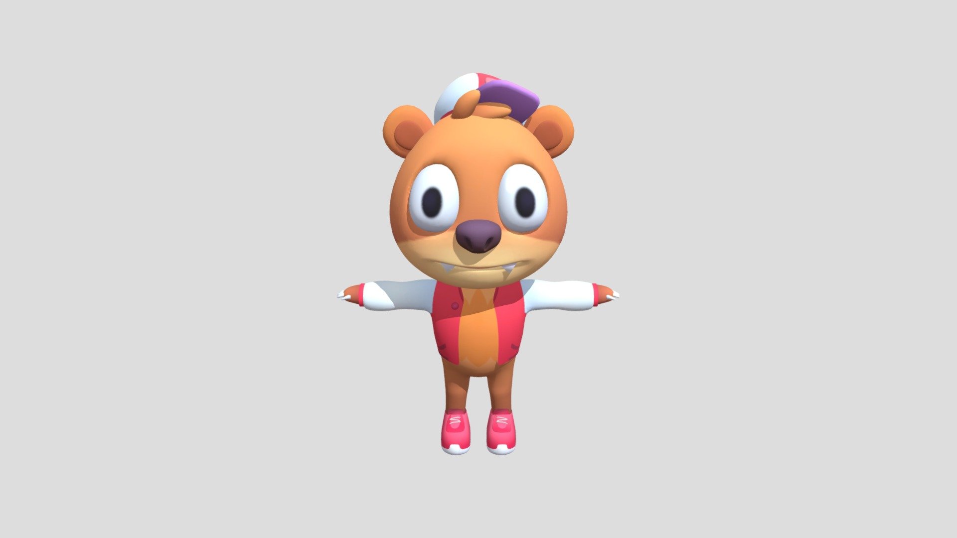 Stylized_ Cute_ Teddy - 3D model by Ammara 🐇 (@Ame.Malik) [8ac4490 ...