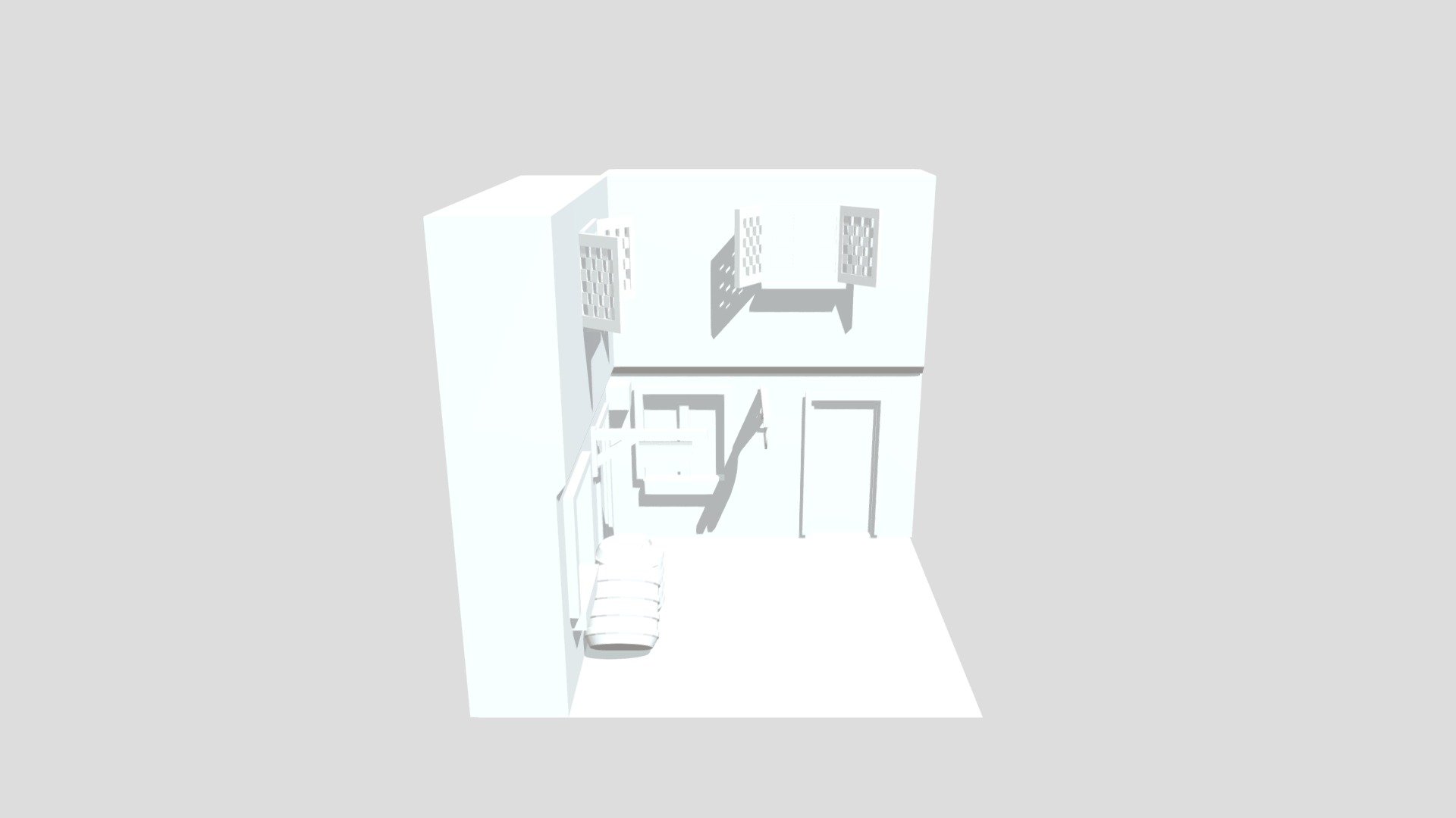 Middle Age Bakery Corner - 3D model by s.lentink [8ac584f] - Sketchfab