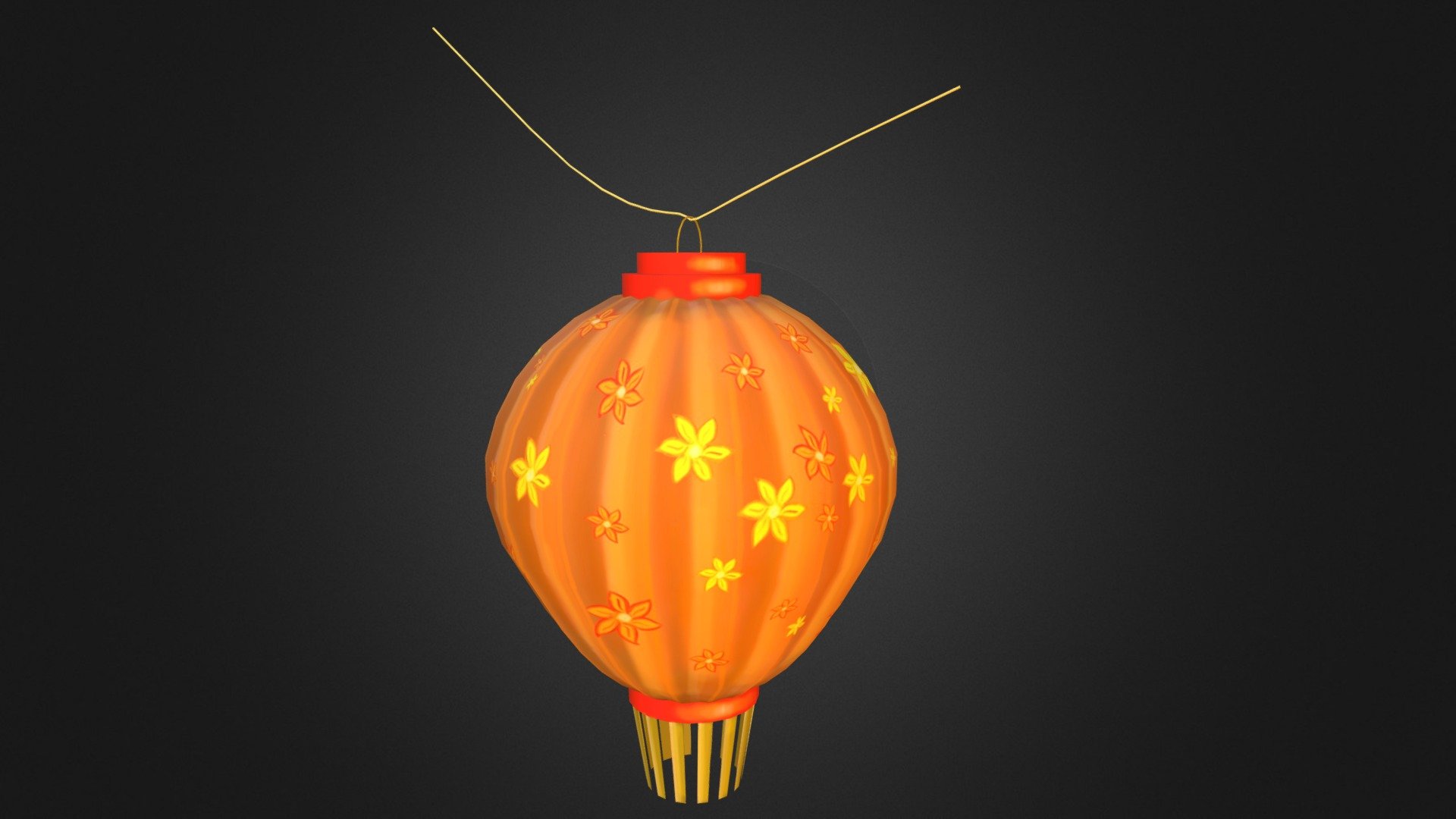 Lantern Low Poly - 3D model by Will Adams (@WillAdams) [8ac624d ...