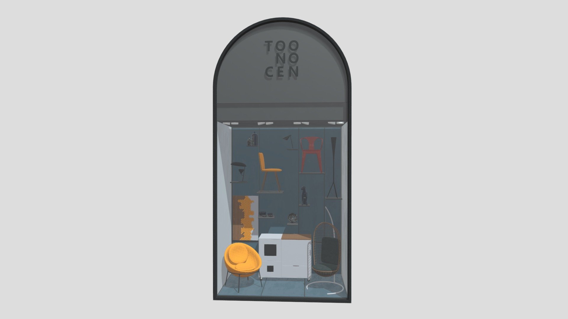 storefront 19 AM239 Archmodel - Buy Royalty Free 3D model by Evermotion ...