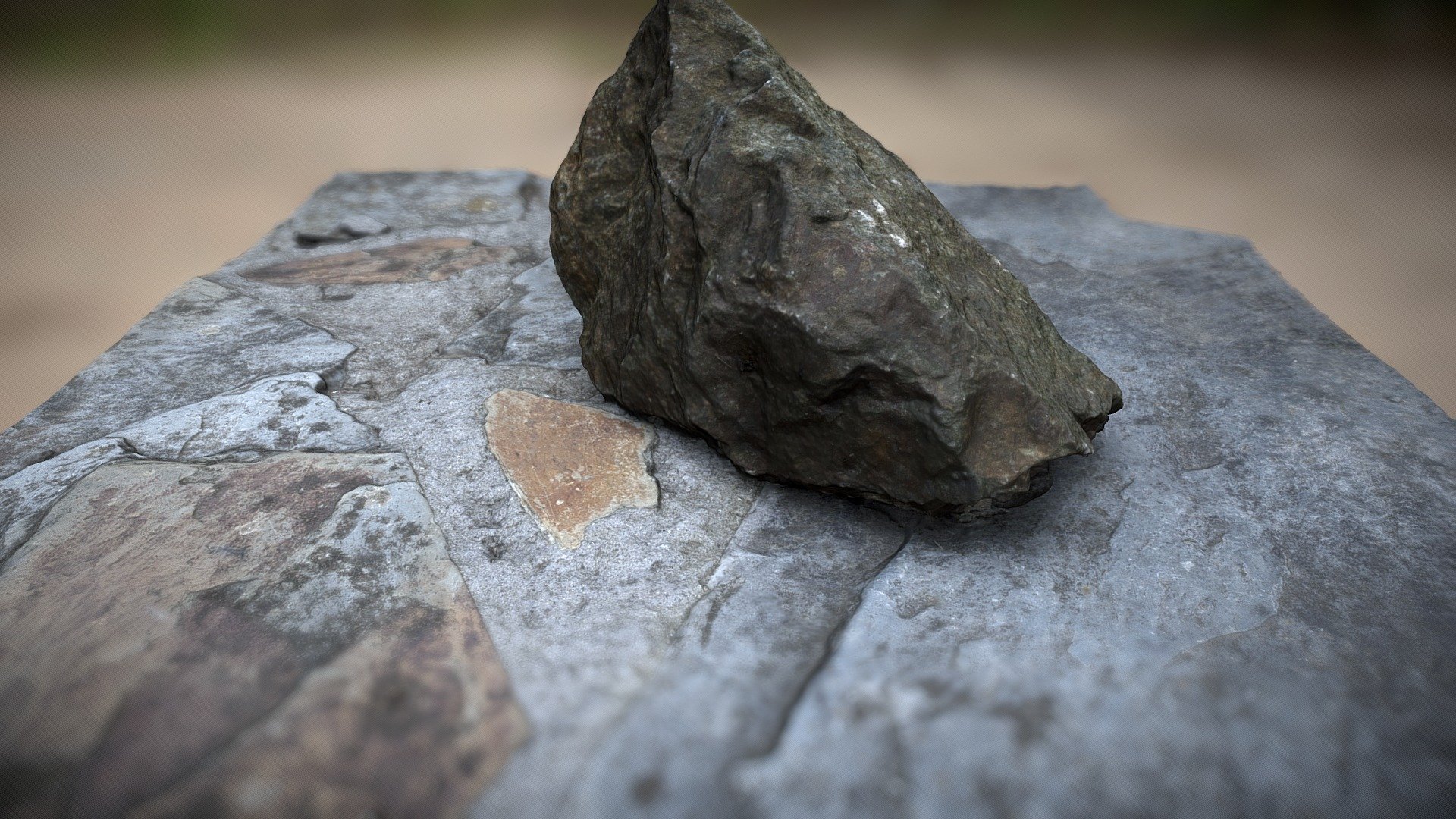 rock test - 3D model by Noz'aj (@nozaj) [8aca1e5] - Sketchfab