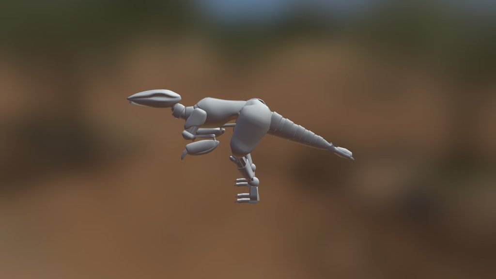 Troodon Dmg Example - 3D model by Kharrlart [8acb274] - Sketchfab