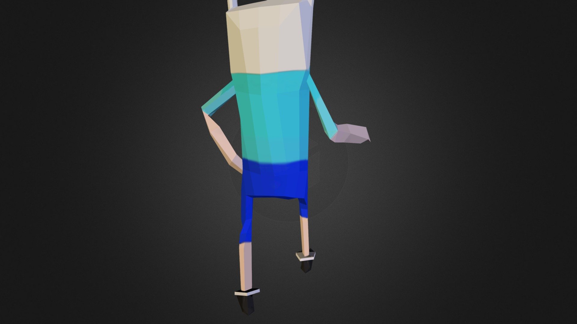 finn com pose - 3D model by joe (@jowgado) [8aceaa9] - Sketchfab