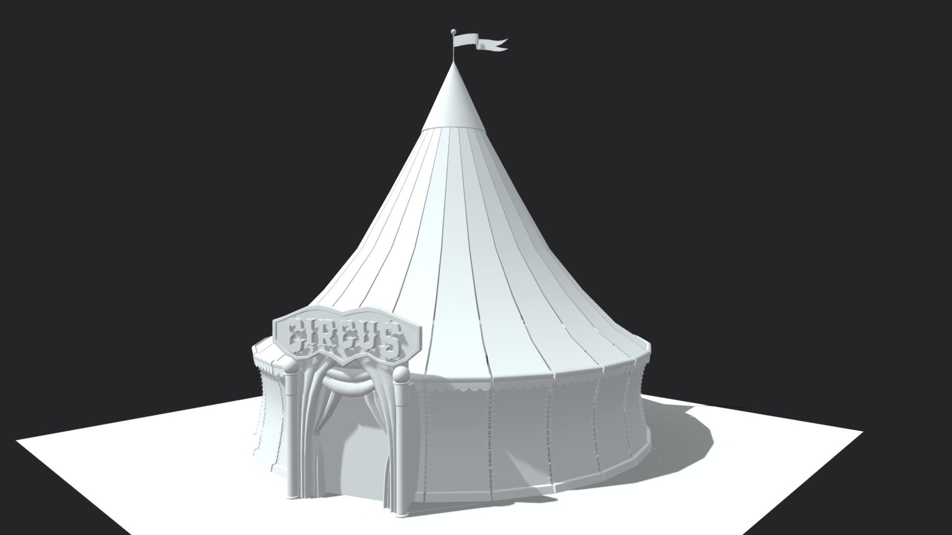 Circus - 3D model by Enkarra [8aceea7] - Sketchfab