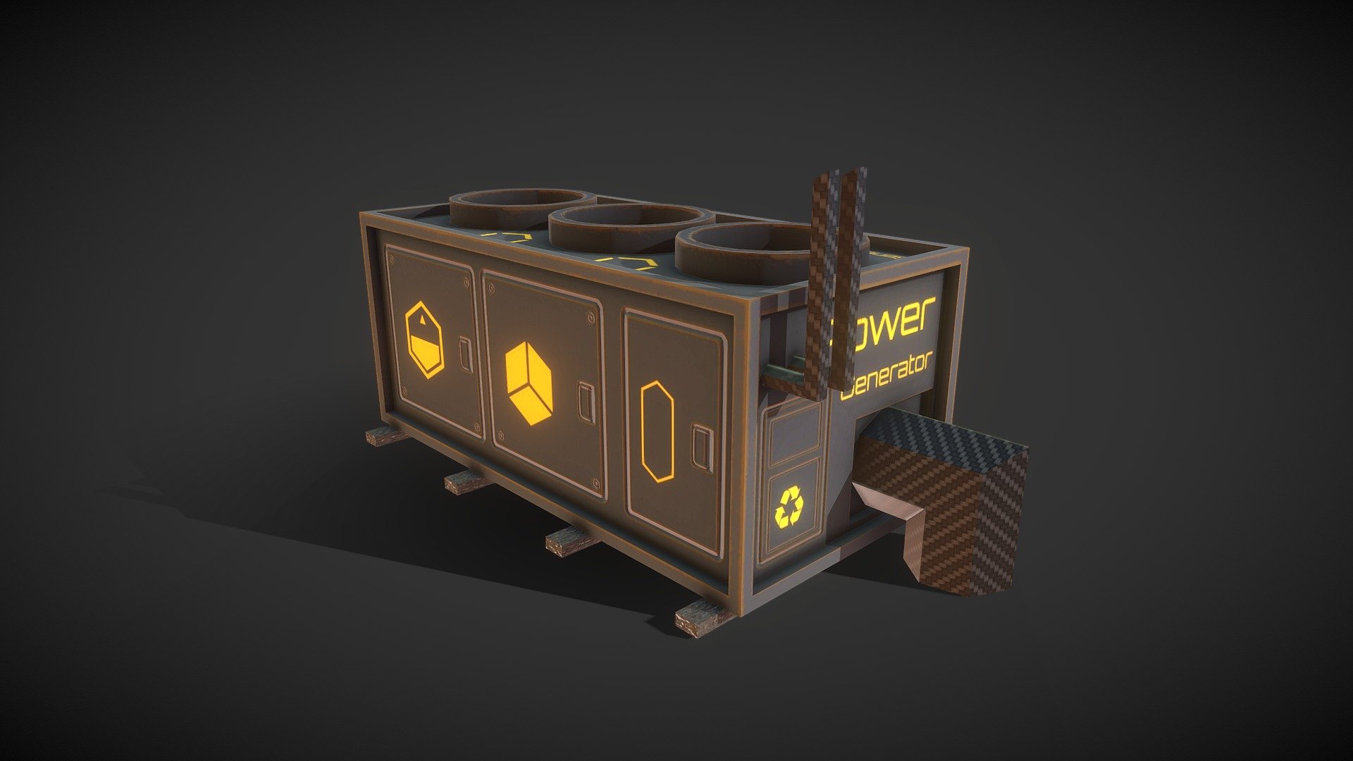 Power Generator - 3D model by jugal (@art_of_360) [8acf31a] - Sketchfab