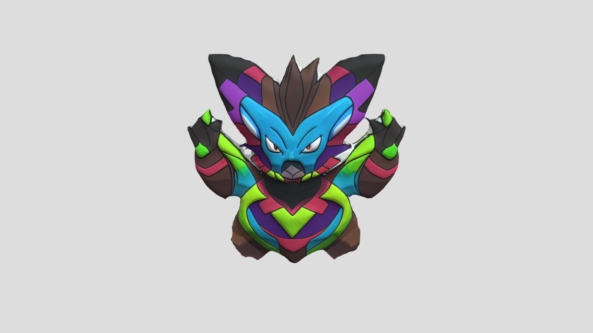 Pokemon Goal 698 - Download Free 3D model by klrxyz [8acf9d6] - Sketchfab