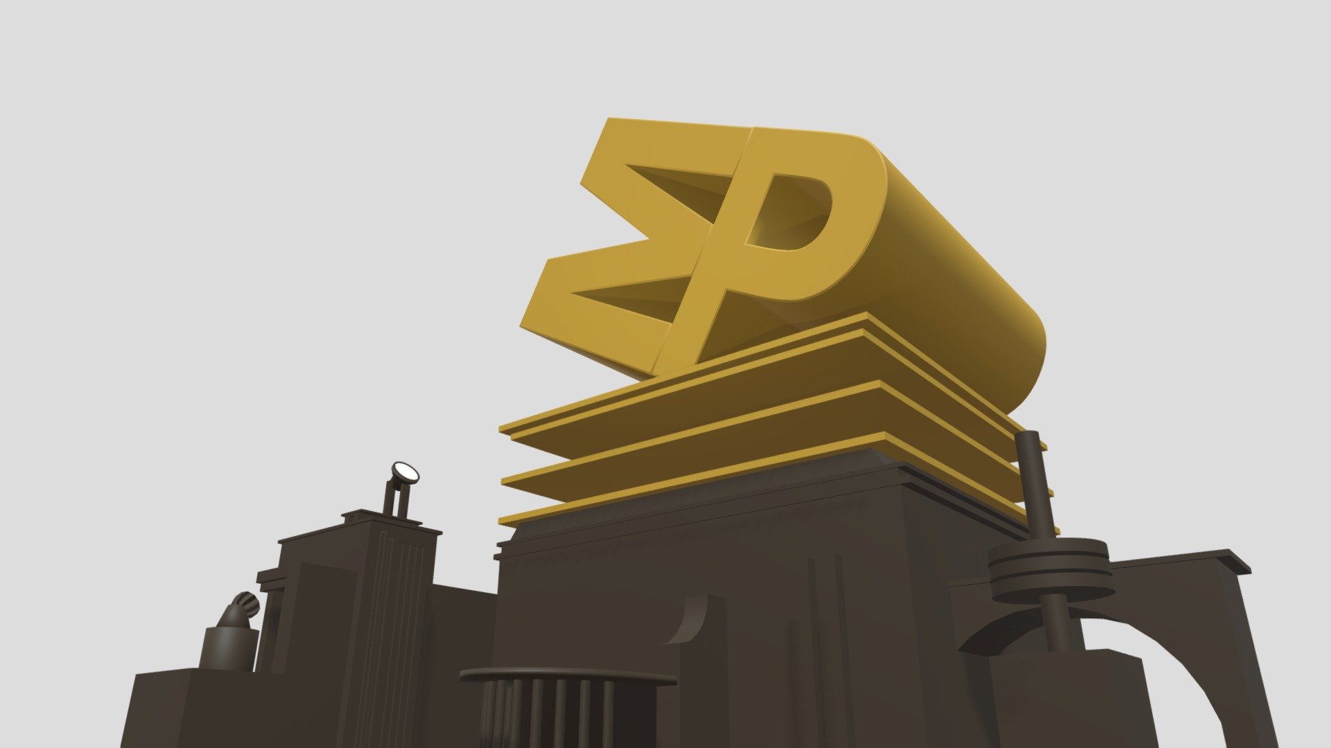 MP Studios Production Logo Remake #1 - Download Free 3D model by ...