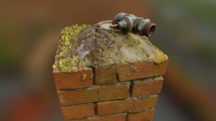 Brickpost - 3D model by SrGeneroso [8ad11c0] - Sketchfab