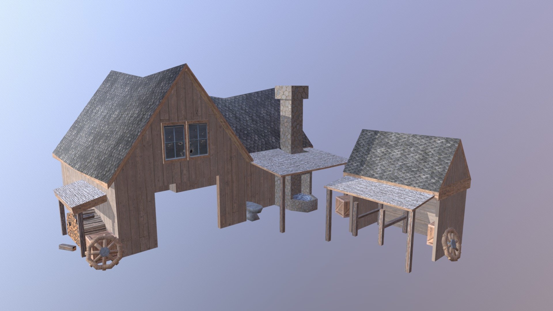 Blacksmith - 3D model by Joannerigt [8ad1e9a] - Sketchfab