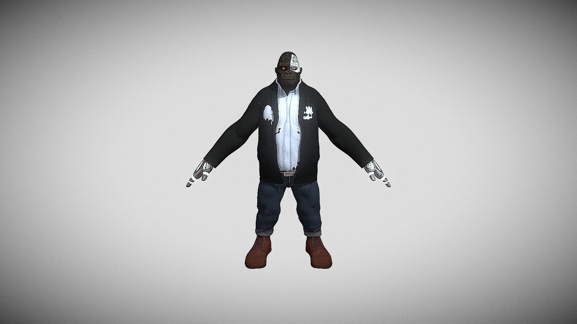 businessape - 3D model by 22block [8ad297a] - Sketchfab