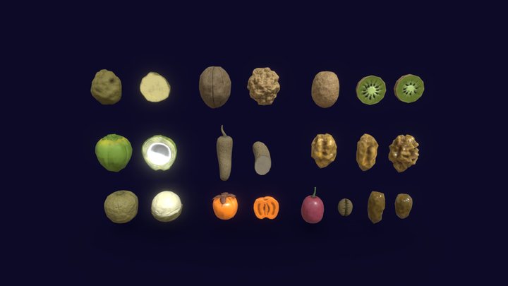 Dates 3D models - Sketchfab