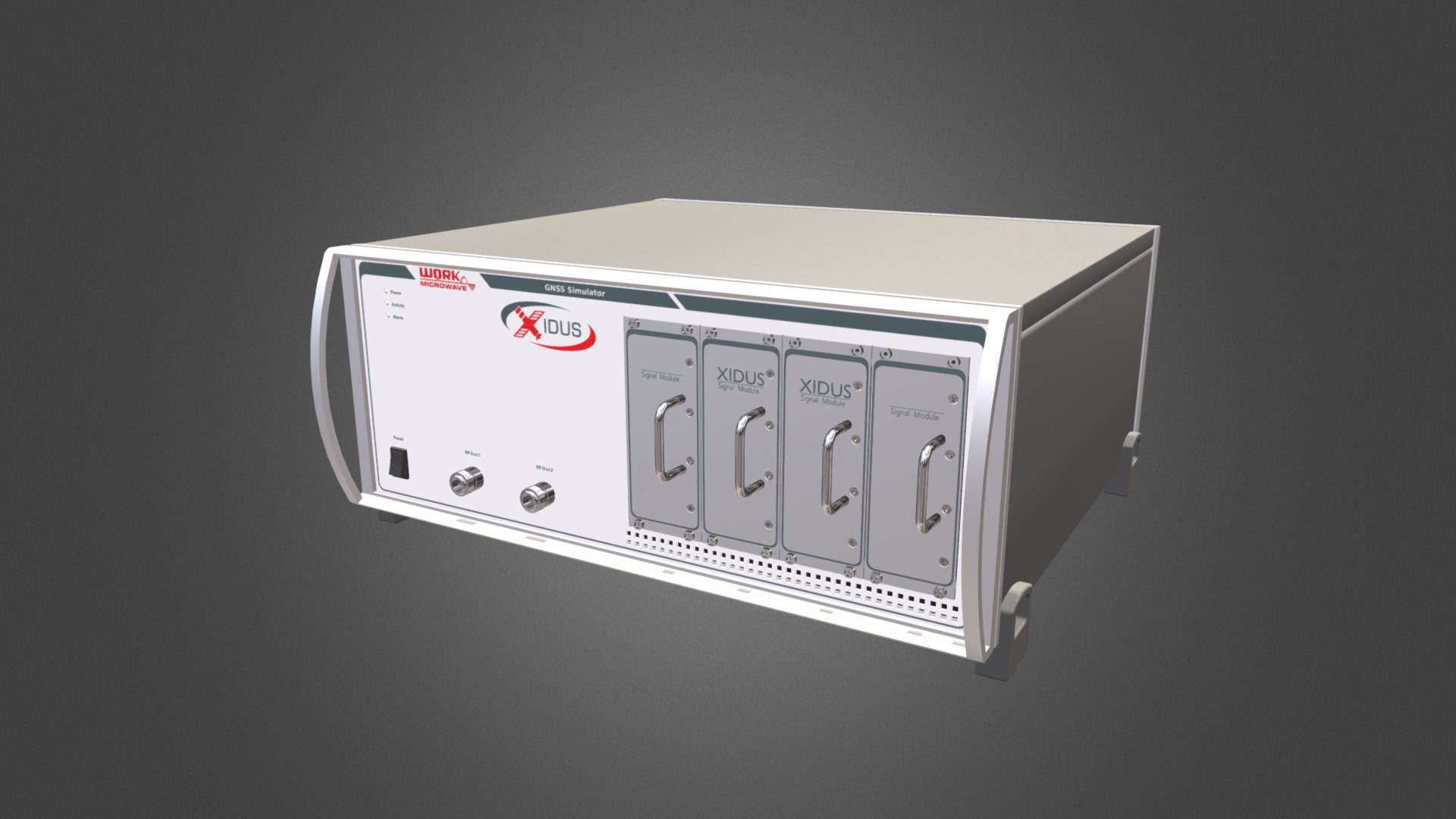 WORK Microwave Xidus GNSS - 3D model by WORK Microwave (@work_microwave ...
