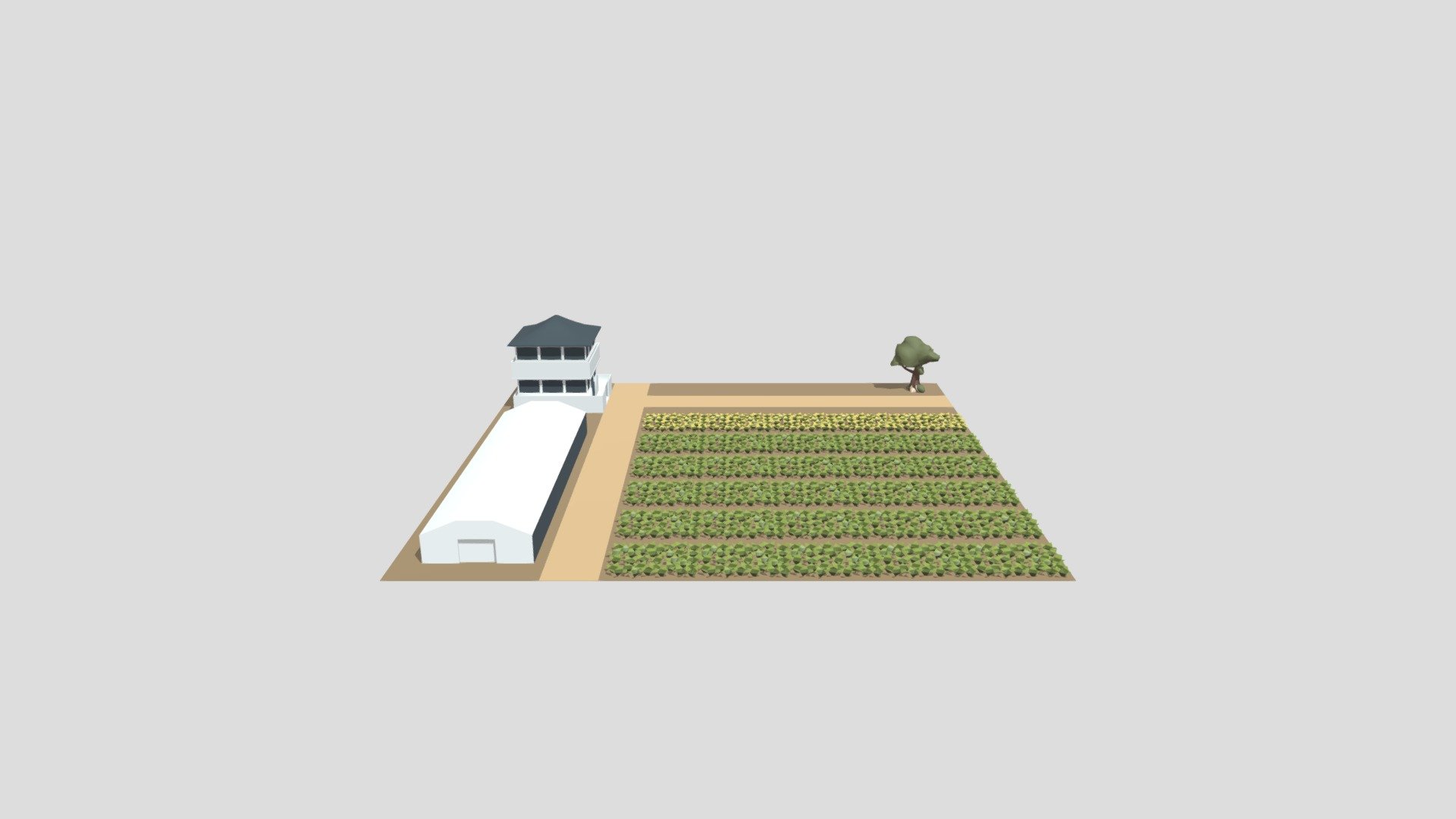 town_nature-farm - Download Free 3D model by sakuramoto [8ad3c69 ...