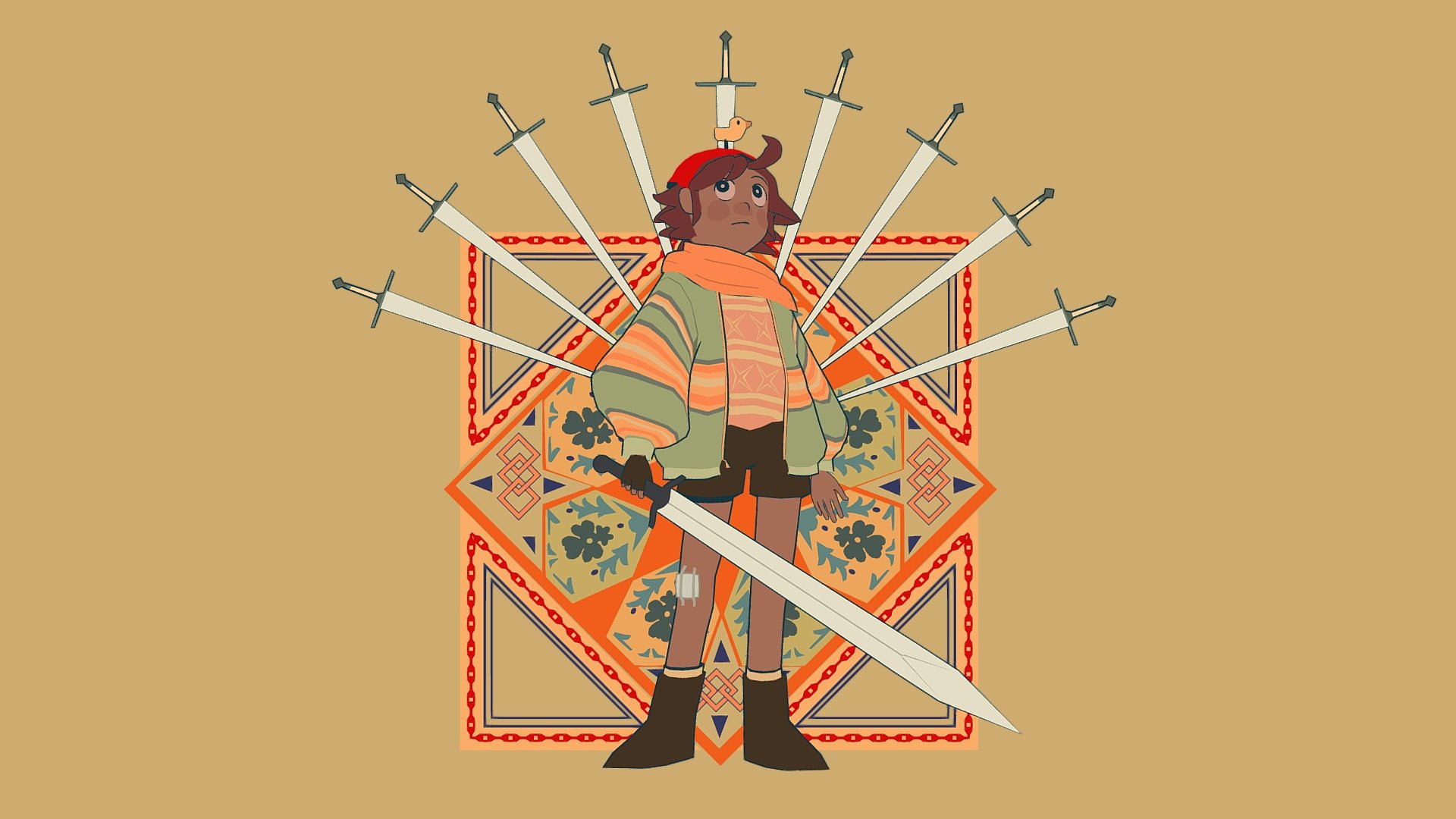 Sword Girl - 3D model by wilemben [8ad4dd4] - Sketchfab