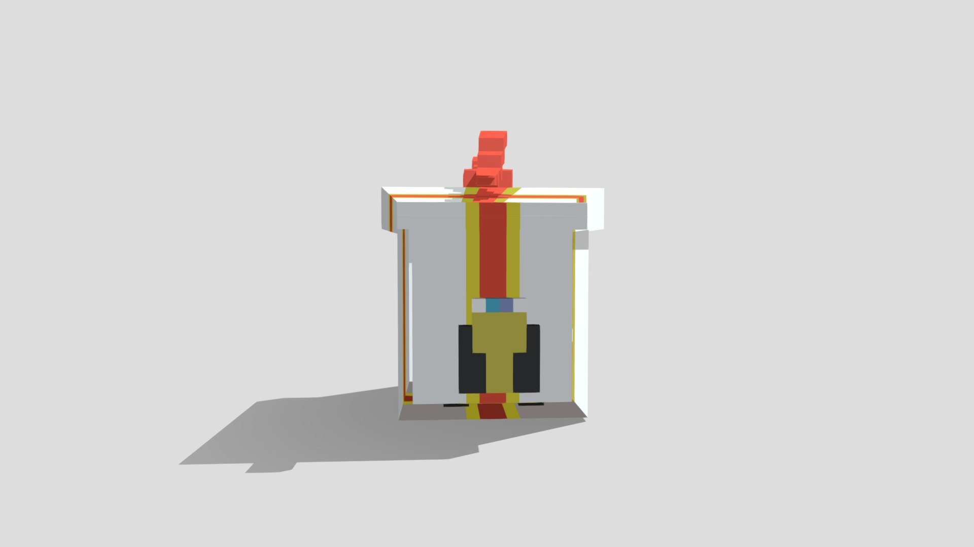 Fake present - 3D model by juanlewis [8ad56ea] - Sketchfab
