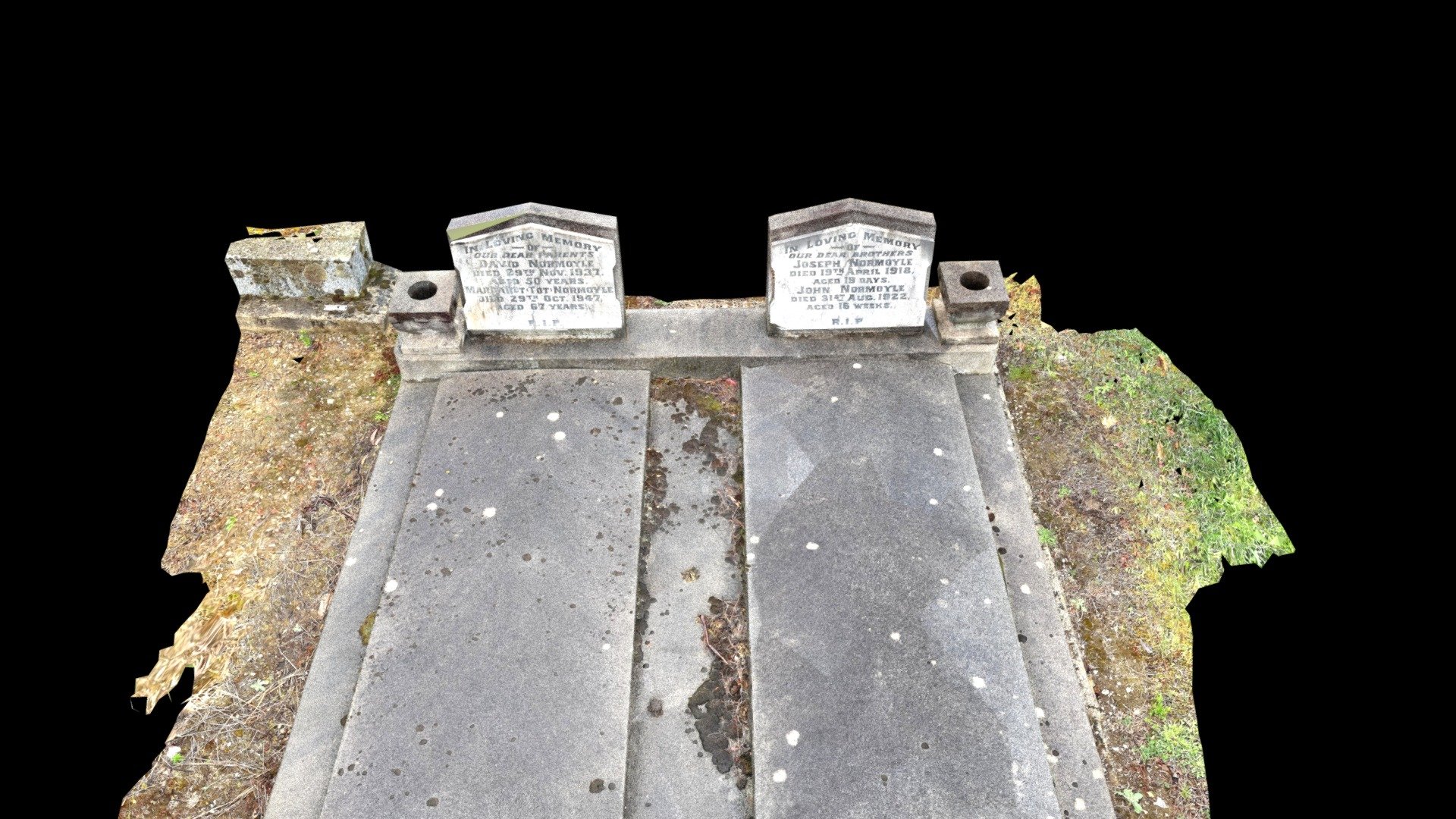 Grave 200 NORMOYLE - Buy Royalty Free 3D model by HedStone3D [8ad5a0a ...