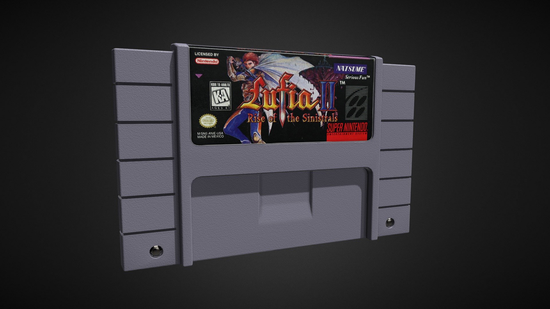 Super Nintendo Cartridge - Buy Royalty Free 3D model by animatezach ...